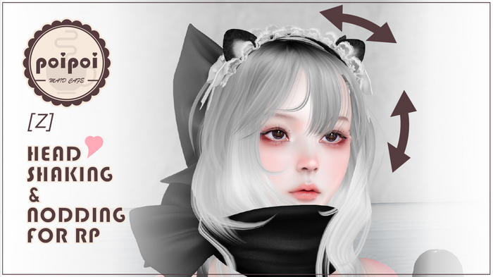 Second Life Marketplace - [:3PoiPoi] Head Shaking/Nodding for RP